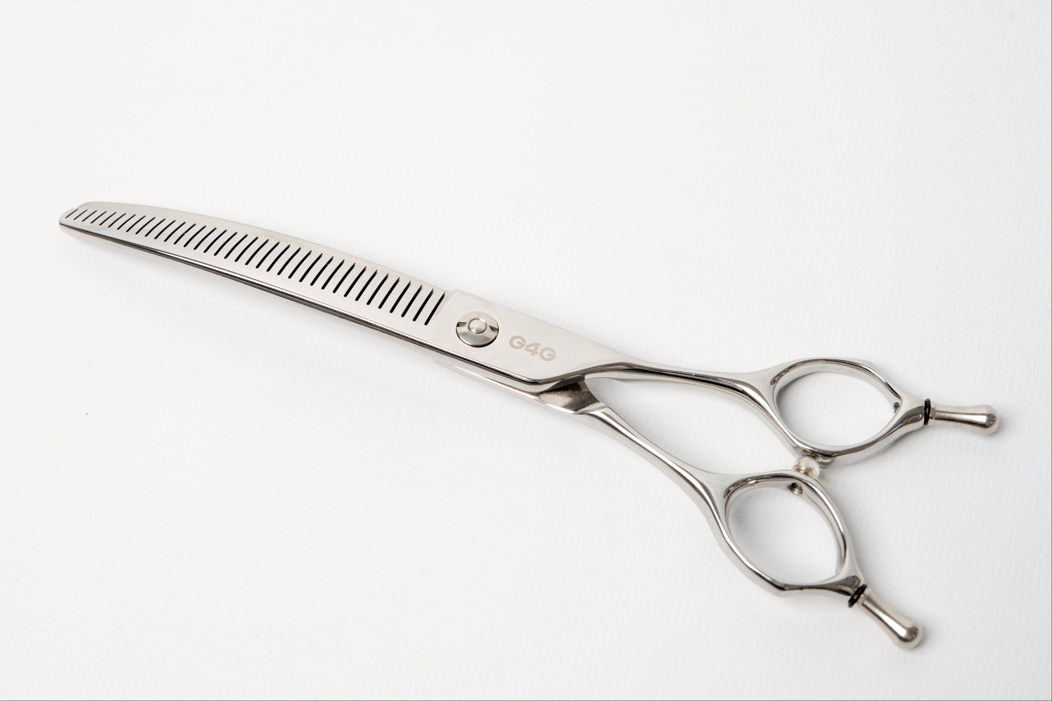 G4G "Flow" - Curved Blender – 7.0” (36T) - Dog Grooming Scissors ...